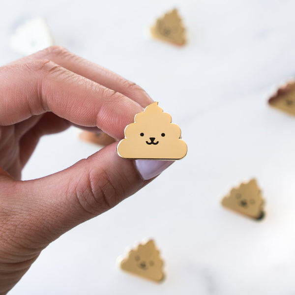 Animal Poop Pin - Everyday Olive